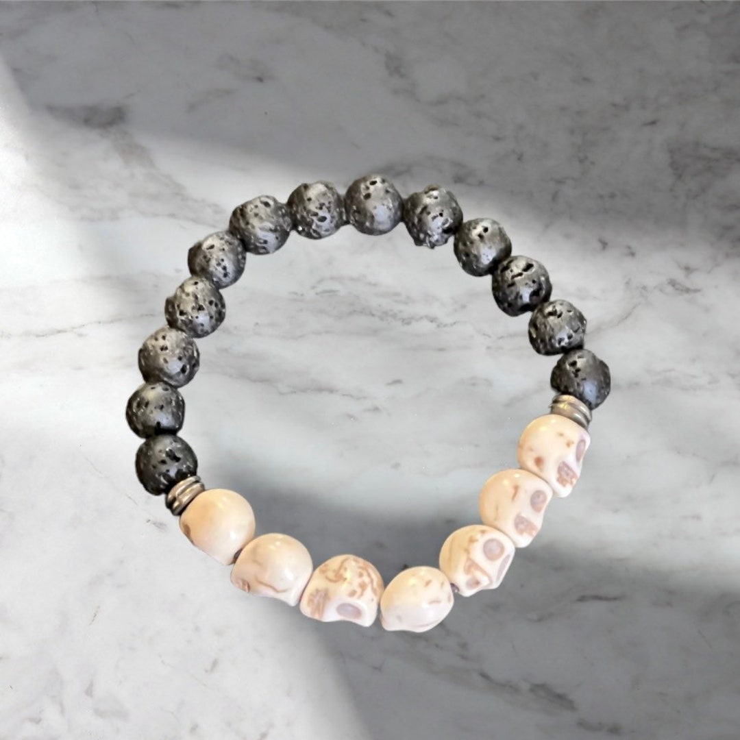 Seven Zombie,seven Spirit, Protection, Guide, Blessed Bracelet,lava ...