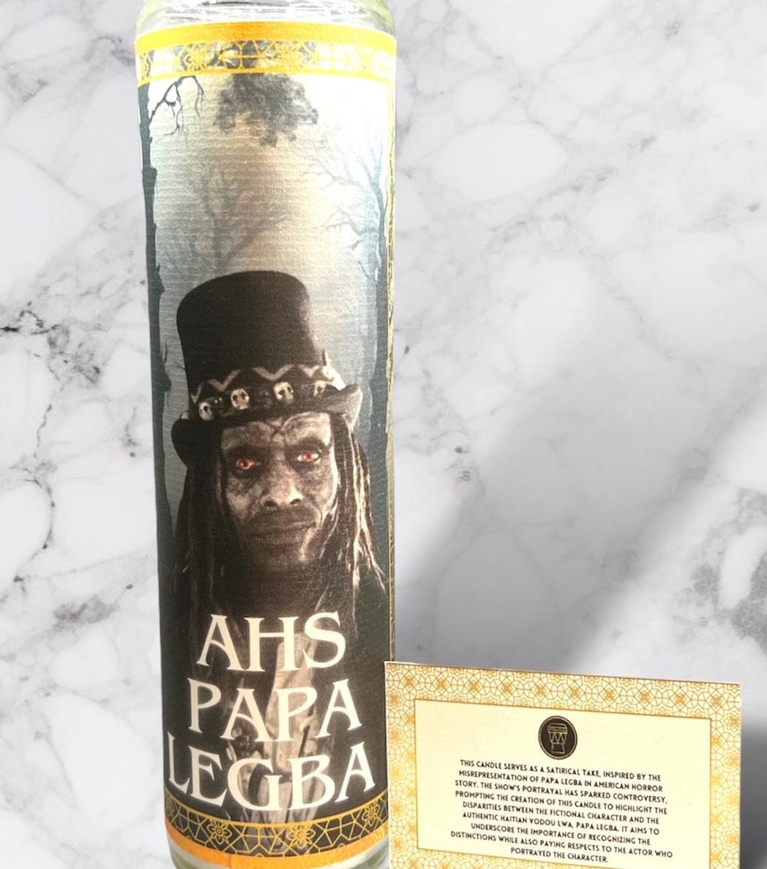 American Horror Story’s Papa Legba Prayer Candle - Etsy