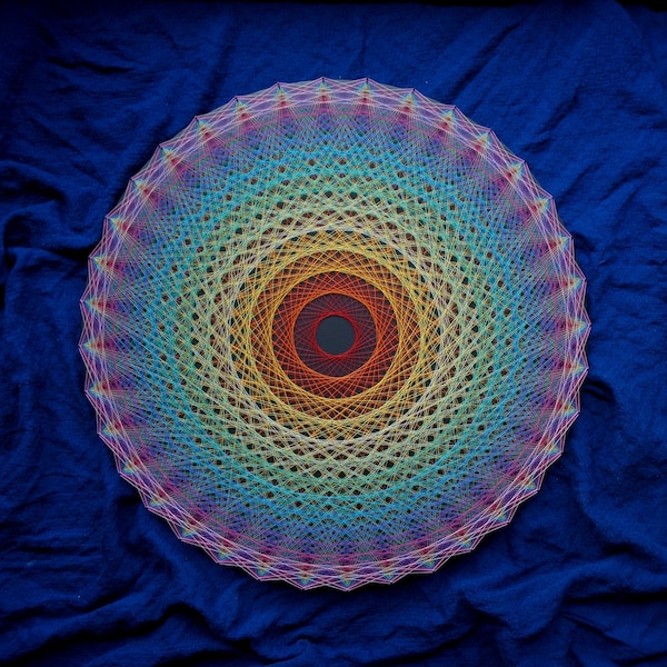 String Art Rainbow - Etsy