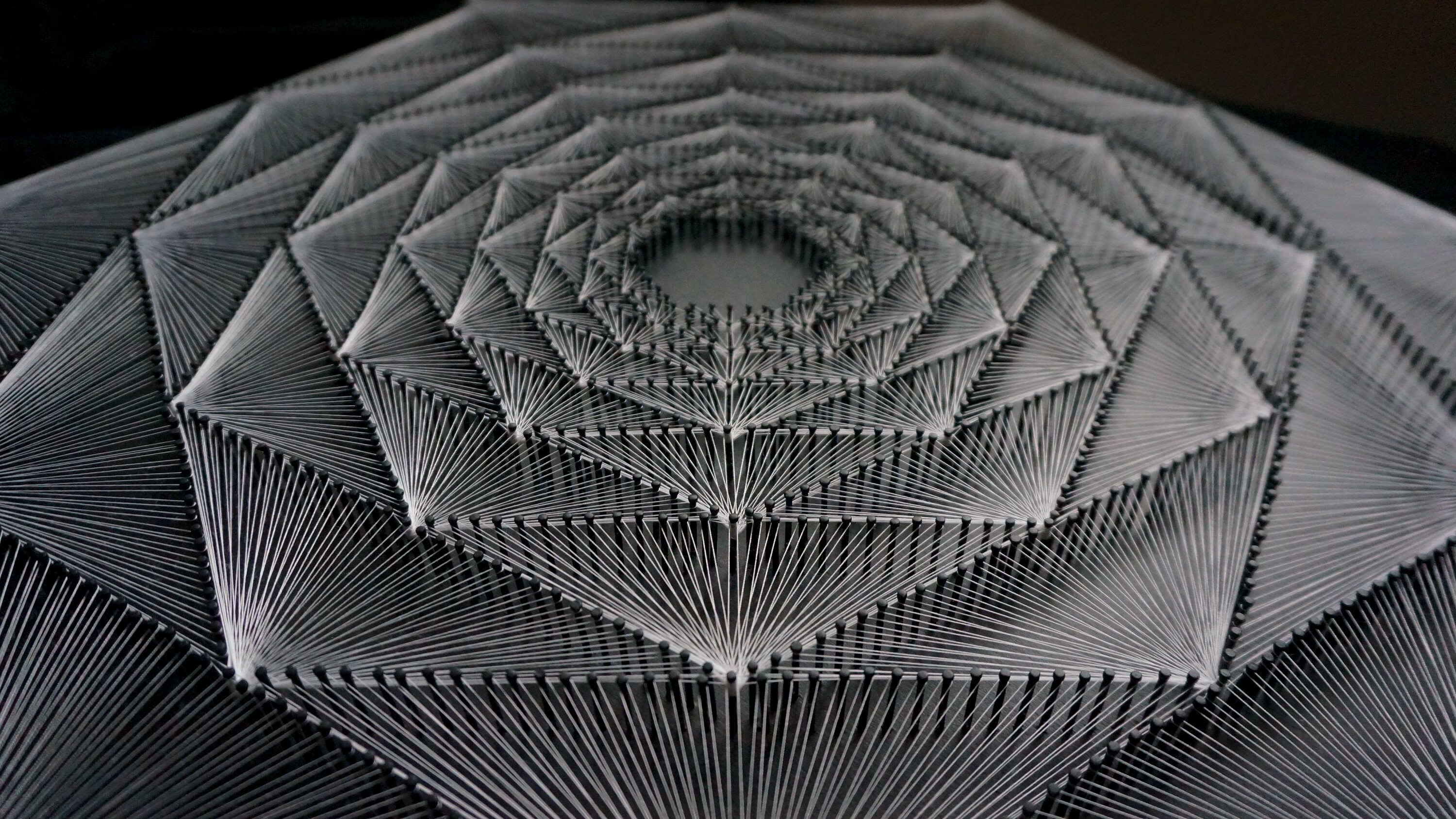 IT STARTS With YOU 3D Sacred Geometry String Art Mandala in Intention ...