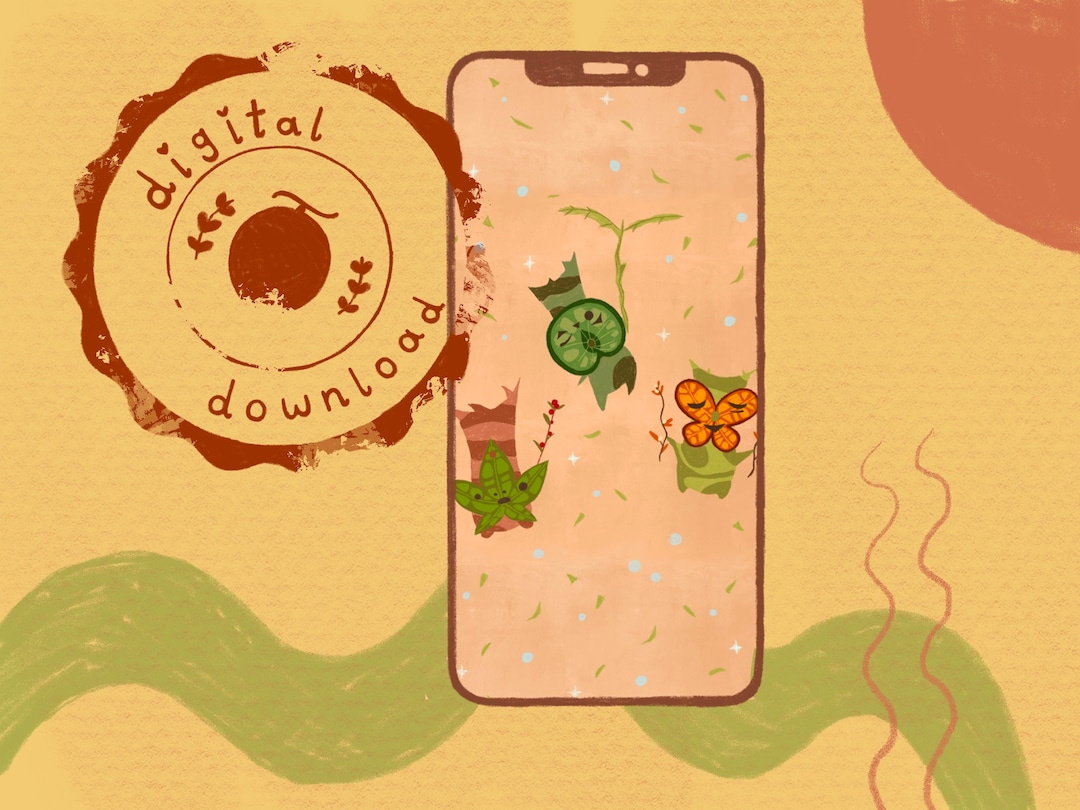 Zelda Phone Background, Cute Breath of the Wild Korok, Illustrated ...