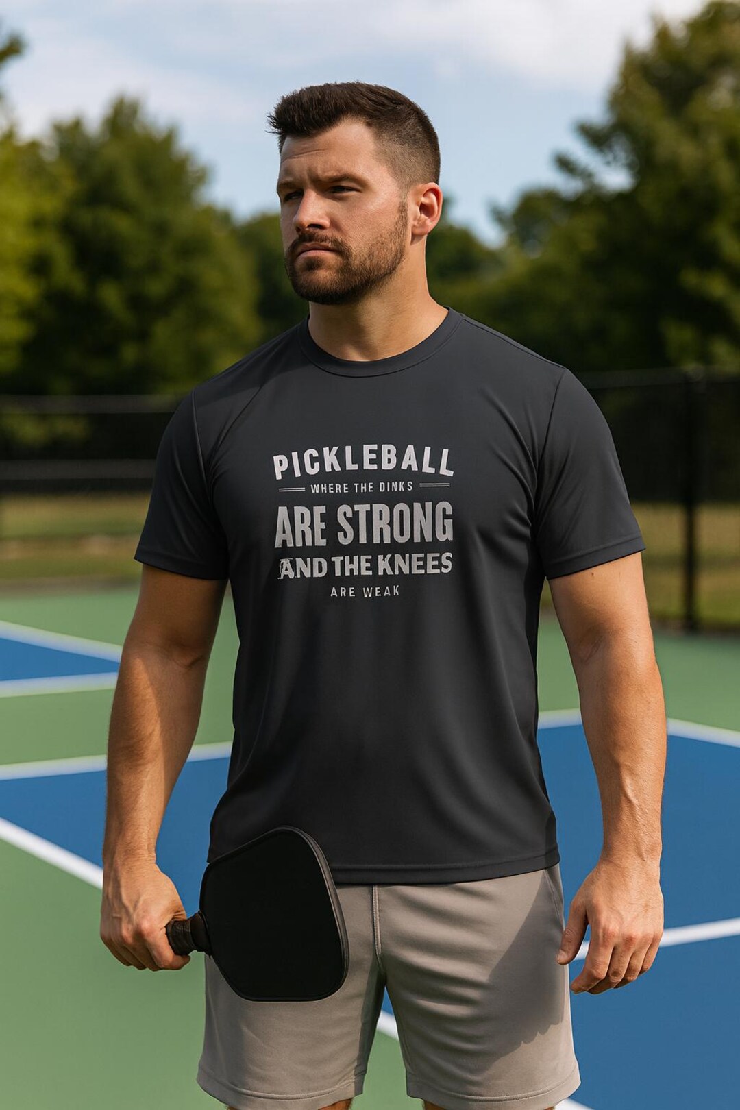 Pickleball Where the Dinks Are Strong and the Knees Are Weak. Moisture ...