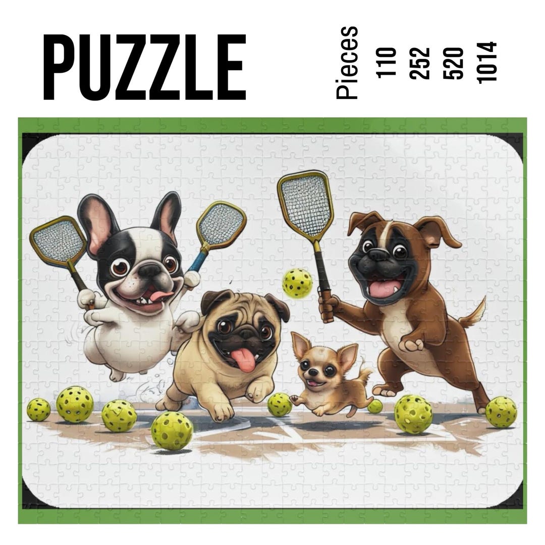 Pickle Dogs, Gift for Pickleball Lovers, Great Gift for Your Pickleball ...