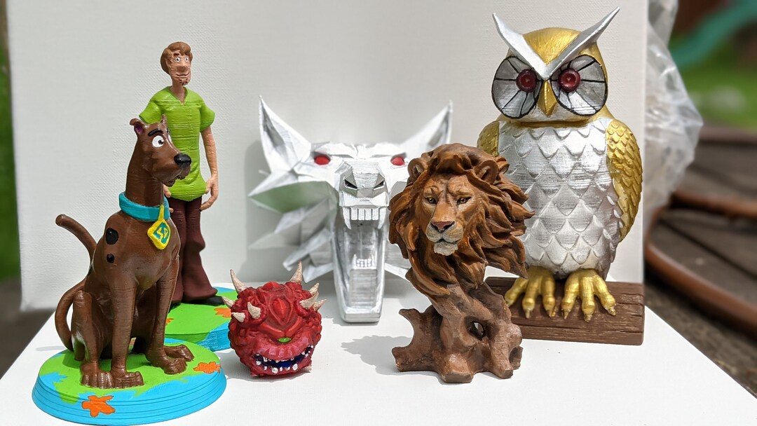 Custom Handpainted 3D Figurines - Etsy