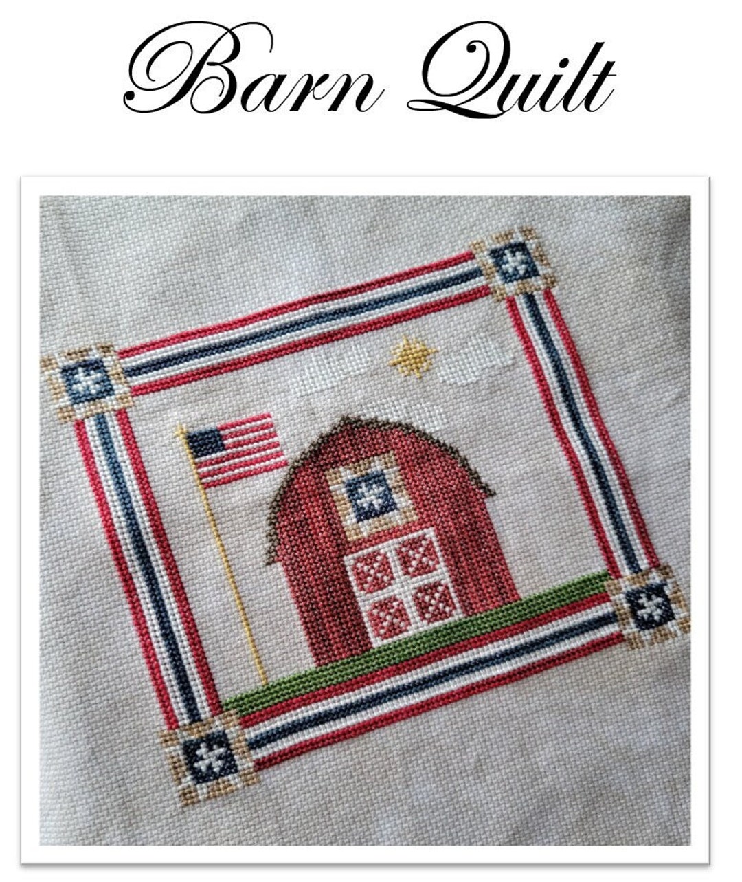 Barn Quilt Cross Stitch Pattern - Etsy