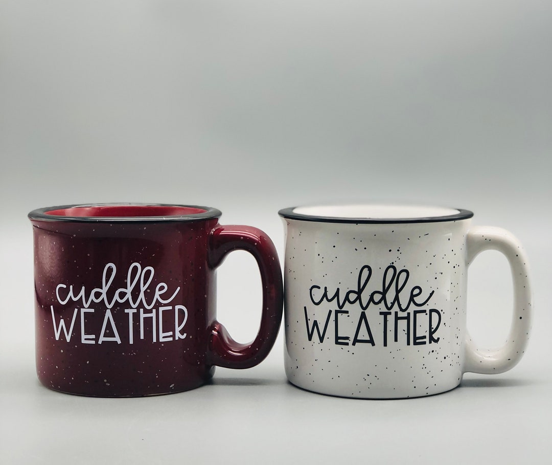 Cuddle Weather Campfire Coffee Mug 15 Oz. | Fall Coffee Mug | Sweater ...
