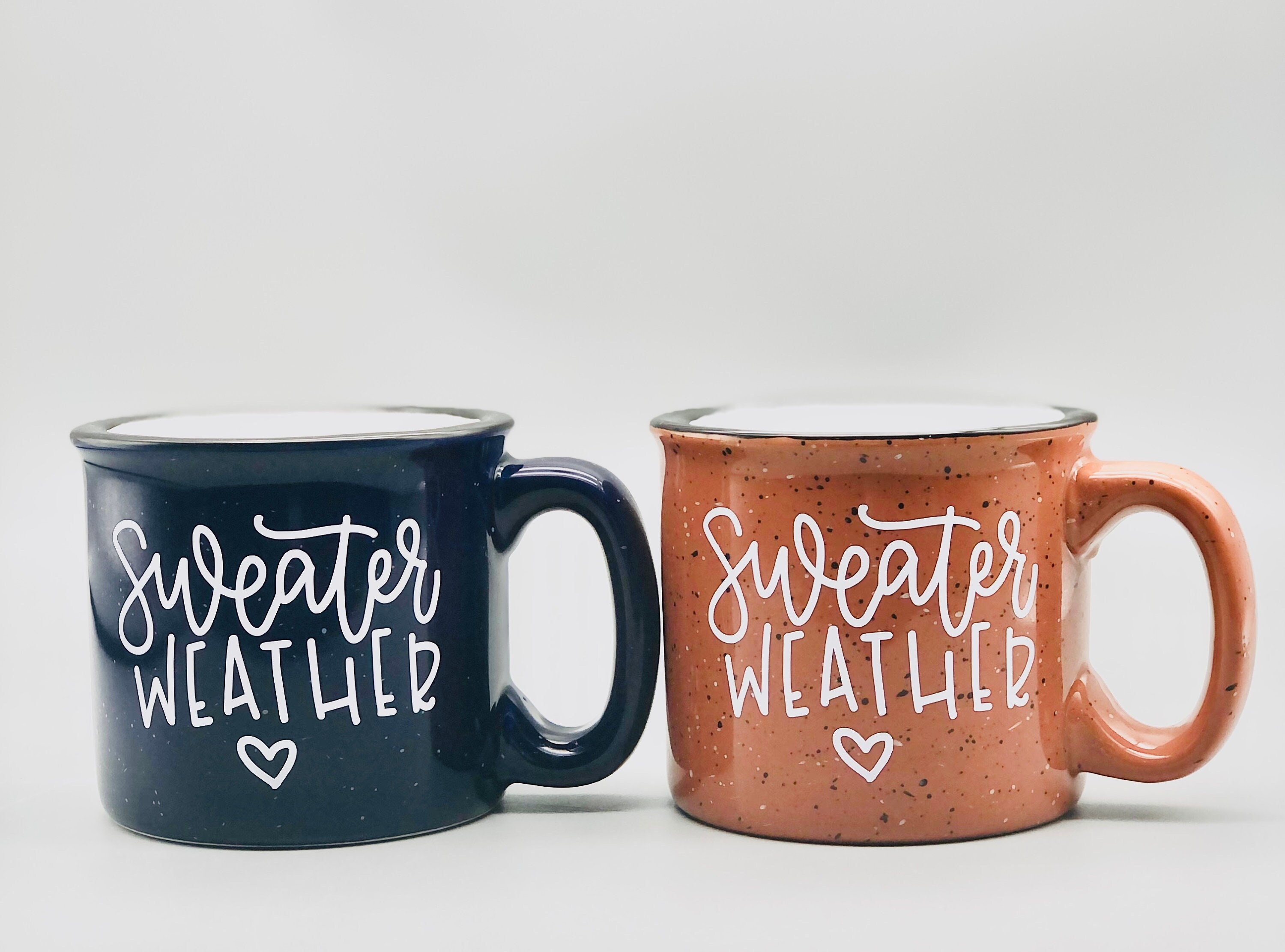 Sweater Weather Campfire Coffee Mug 15 Oz. Fall Coffee Mug | Etsy