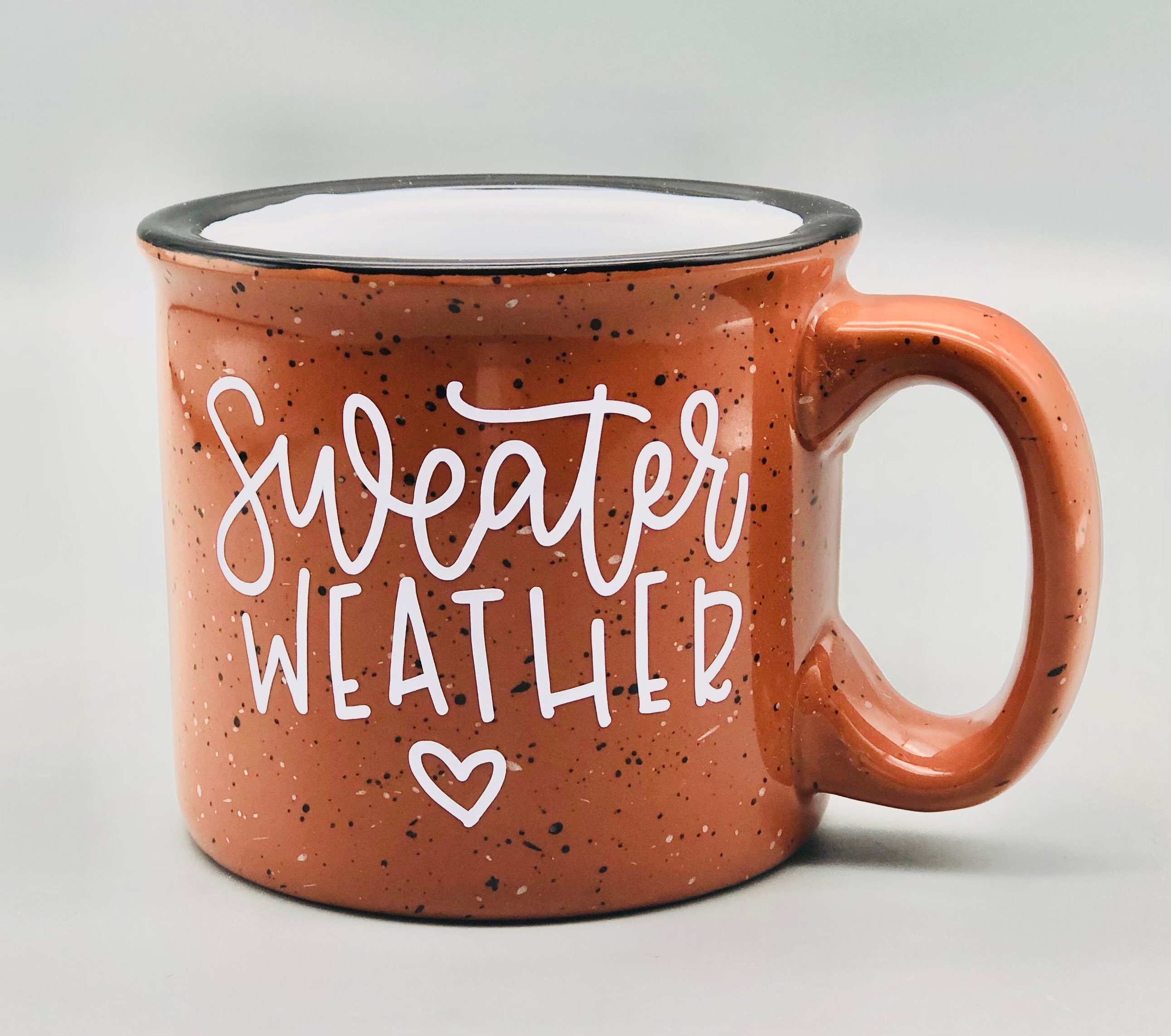 Sweater Weather Campfire Coffee Mug 15 Oz. Fall Coffee Mug | Etsy