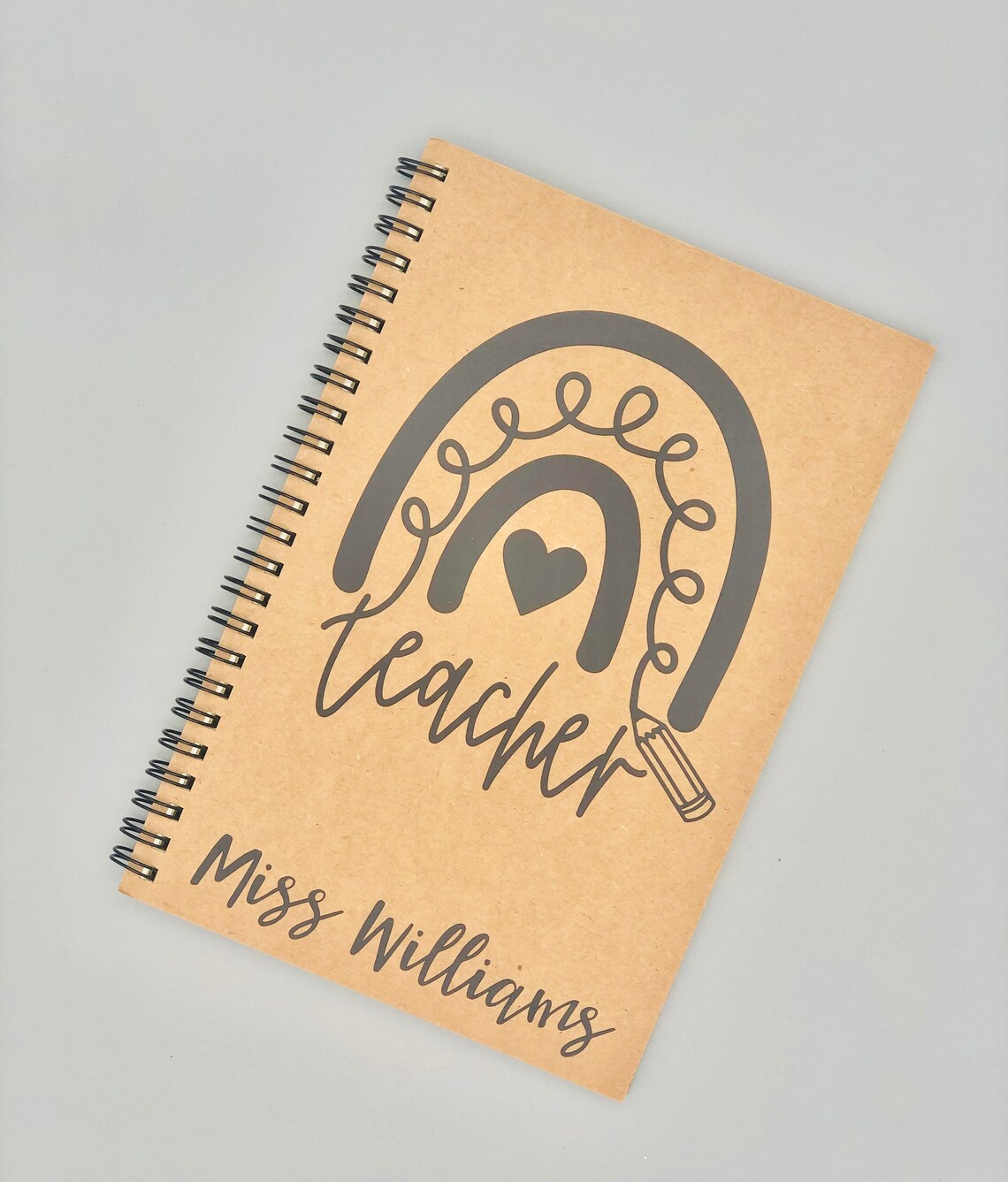 Teacher Notebook Personalized 5x8 Gift | Teach Love Inspire | Teaching ...