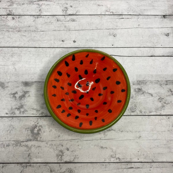 Ceramic Watermelon - Etsy