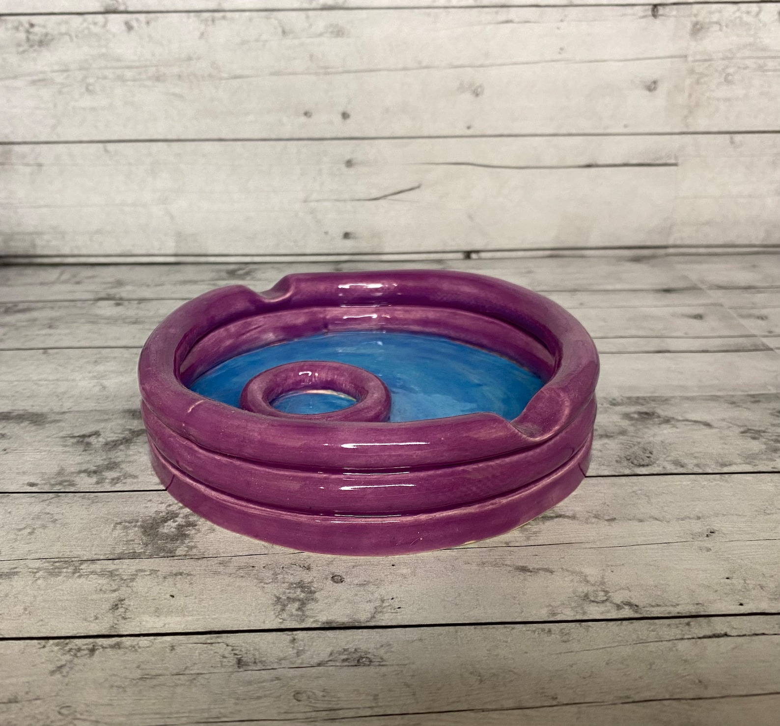 Handmade Ceramic "kiddie Pool" Ashtray - Etsy