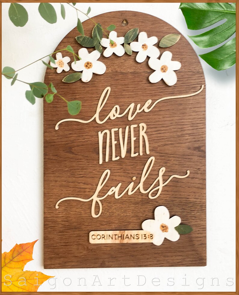 Bible Verse Signs - Personalized Wood Name Sign - Scripture Sign ...