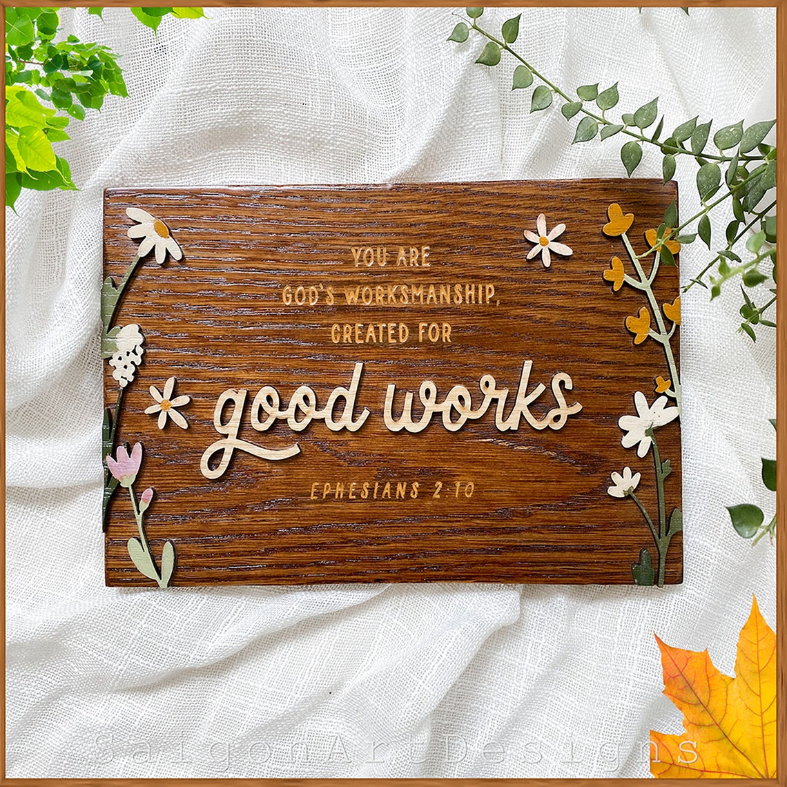 Wonderfully Bible Verse Wall Art Wood Sign Christian Wall - Etsy