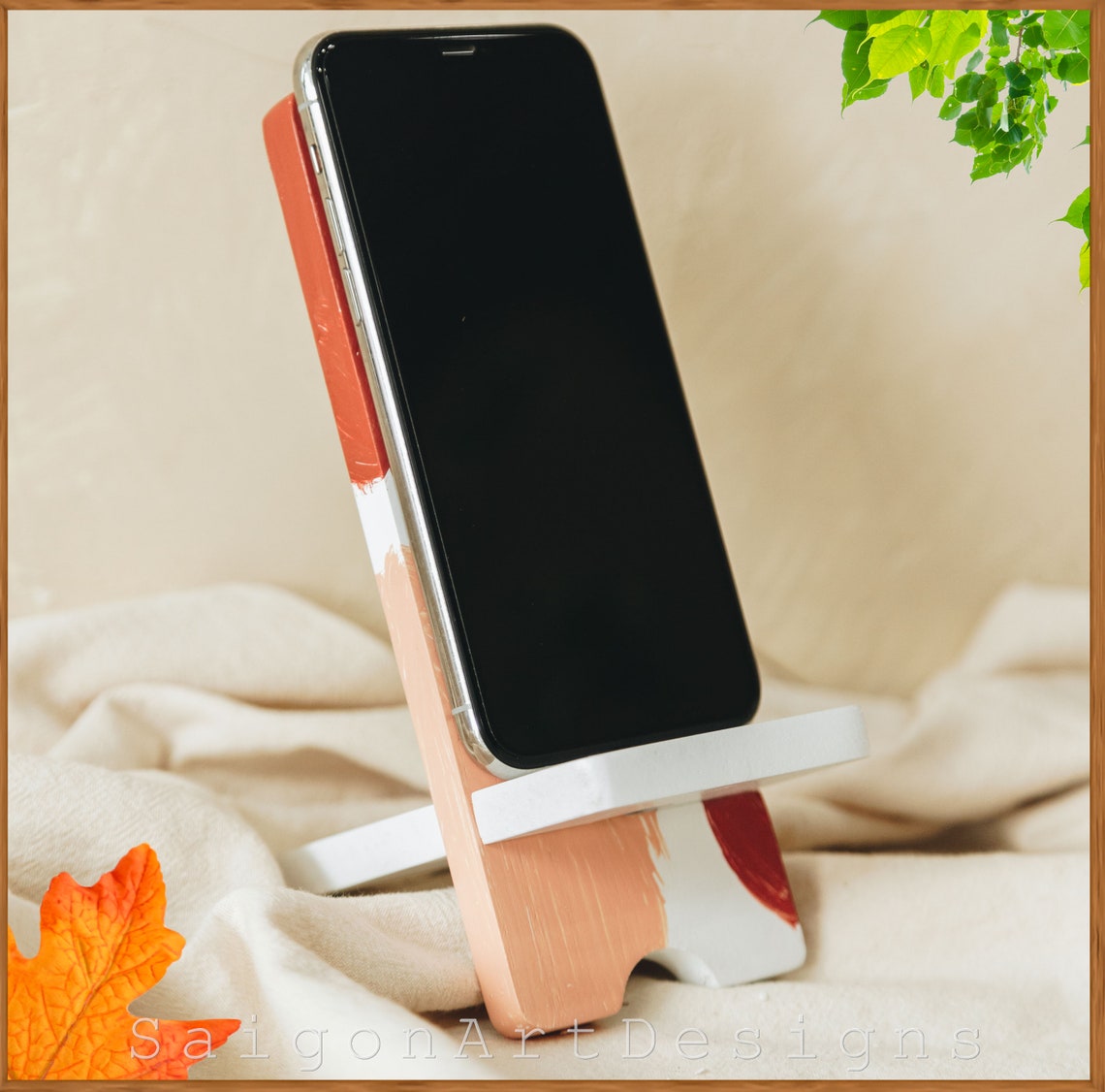 Bible Verse Phone Stand - Phone Holder - Concrete Phone Holder for Desk ...