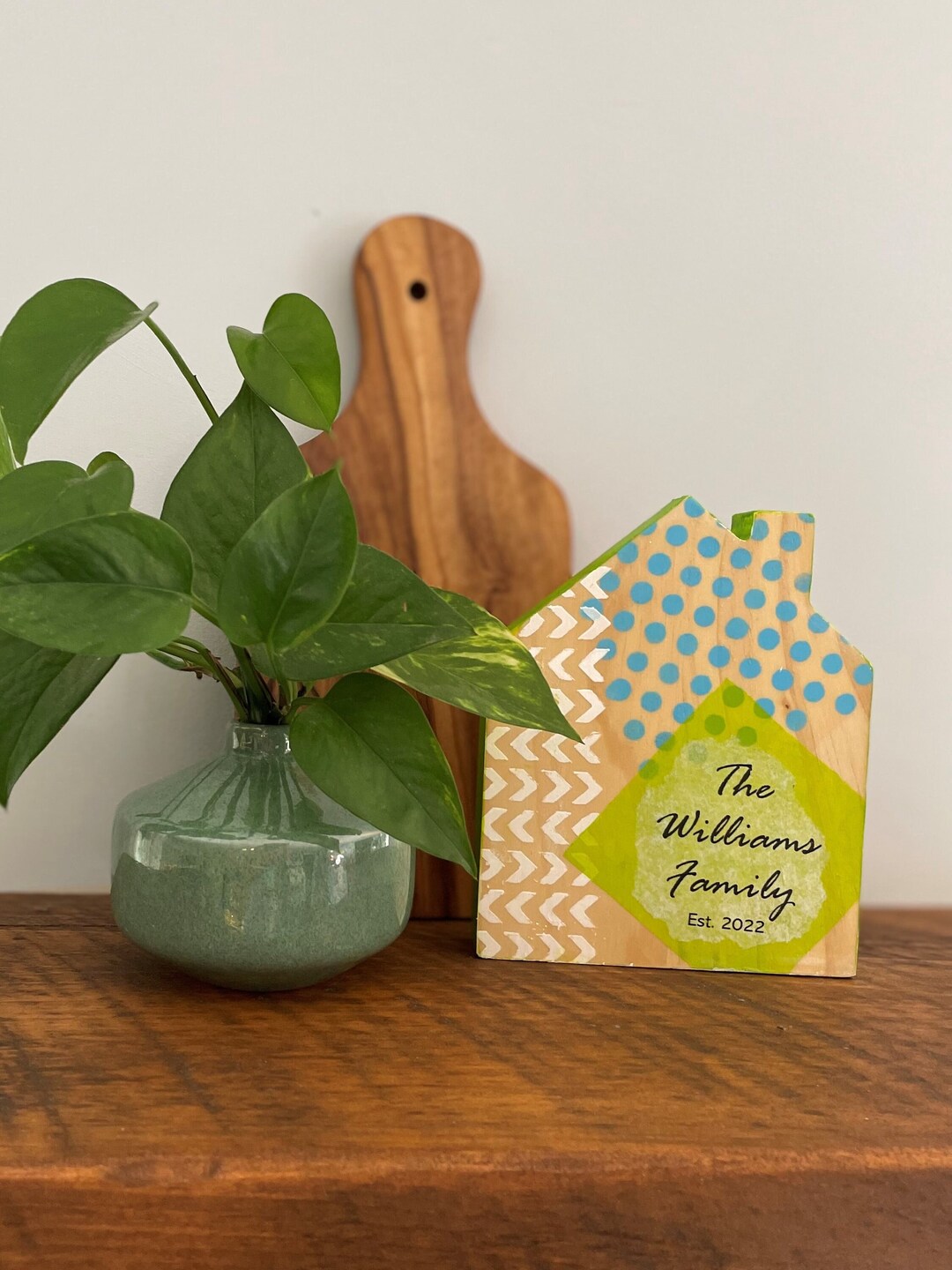 Personalized Wood House Plaque - Etsy