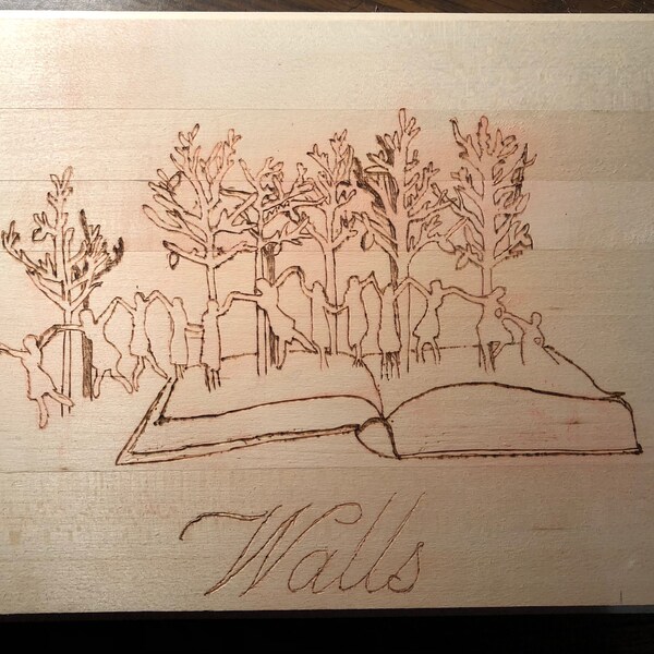 Wood Burned Sign - Etsy