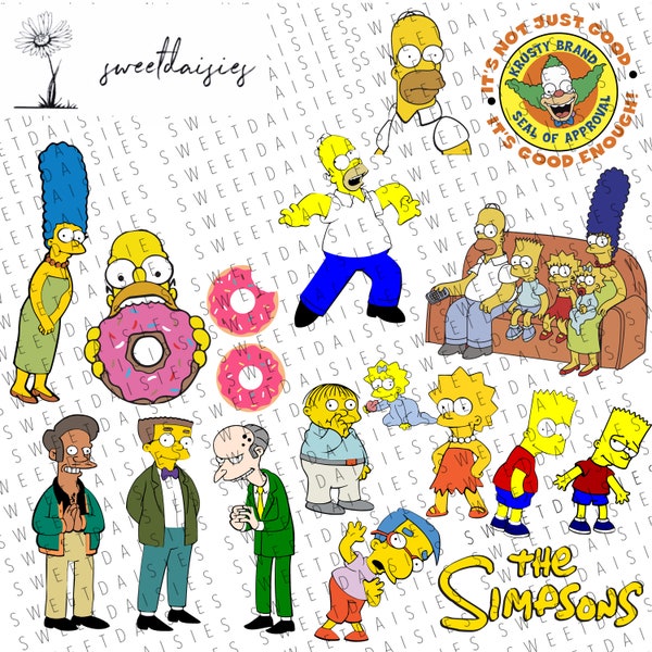 The Simpsons - Etsy