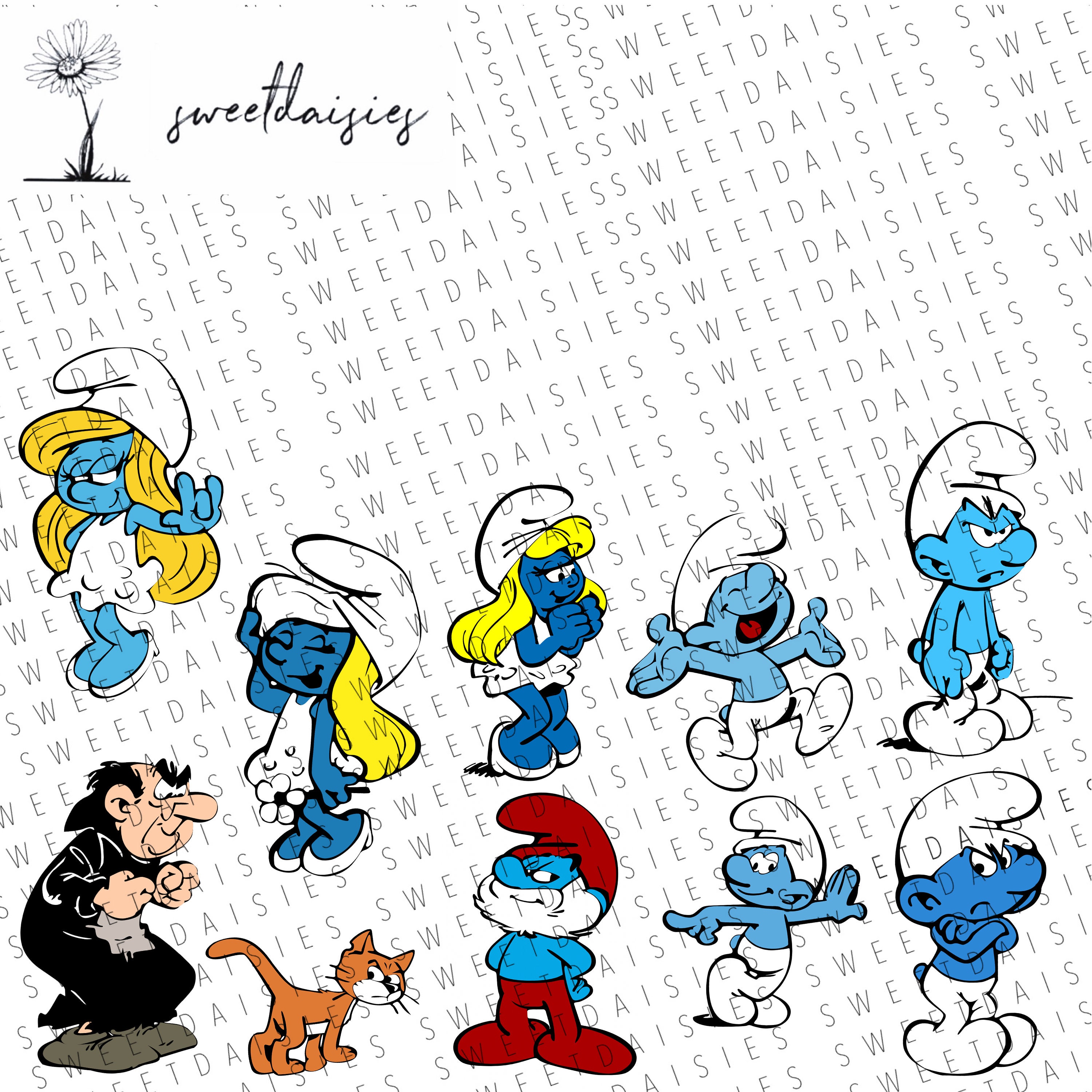 Sneezy Smurf