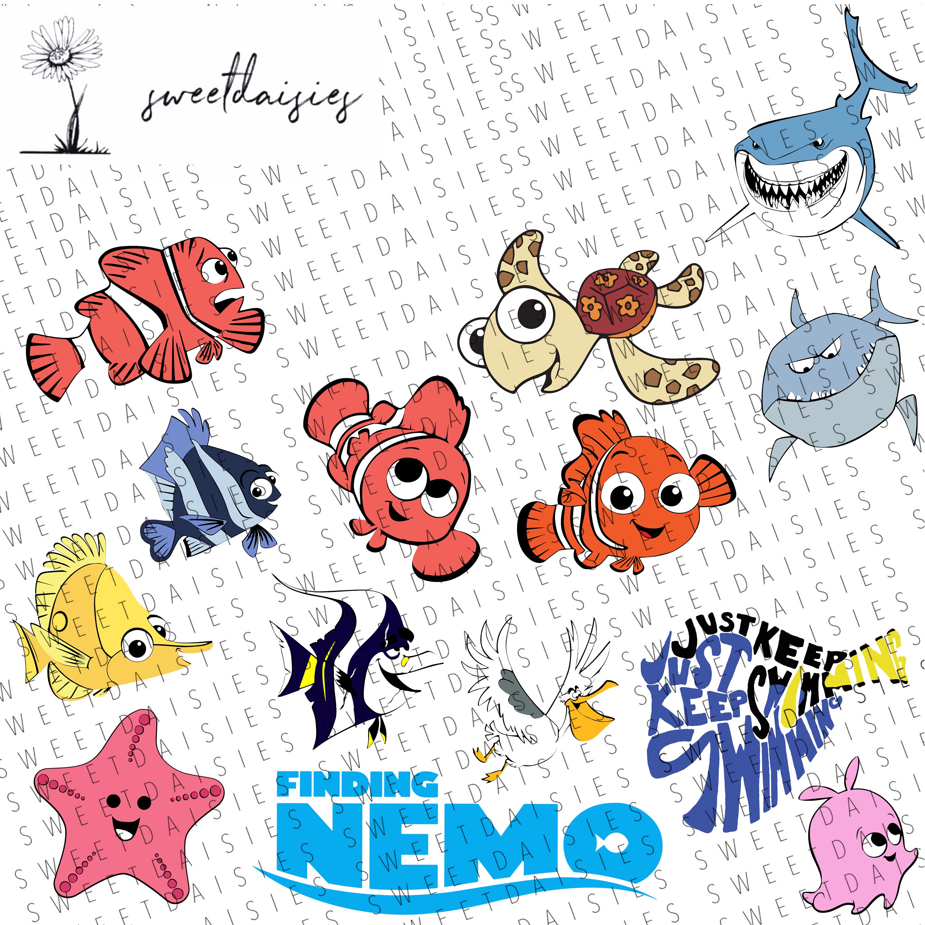 Nemo Character Drawing