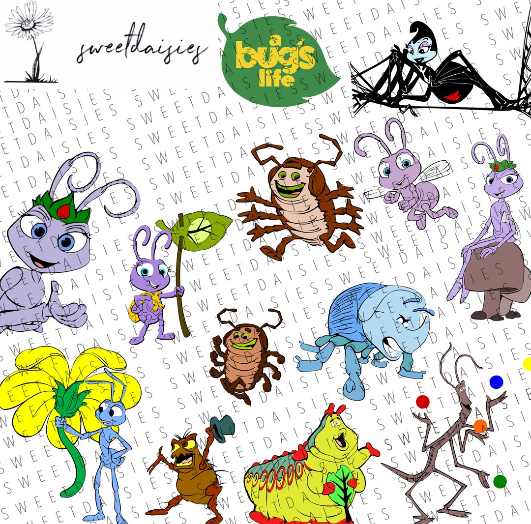 A Bug's Life SVG File Bundle Instant Download Cricut File Cricut Design ...