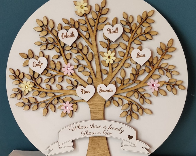 Tree of Life Wood Decorative Item. Customized by You...made by Us Arbol ...