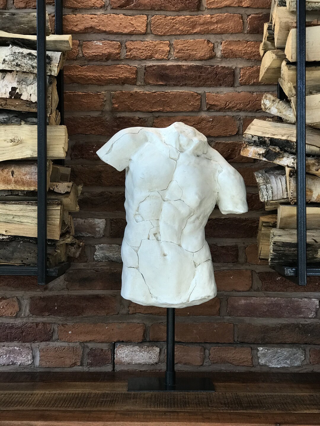 Large White Greek Statue David Greek Mythology Sculpture for Bedroom ...