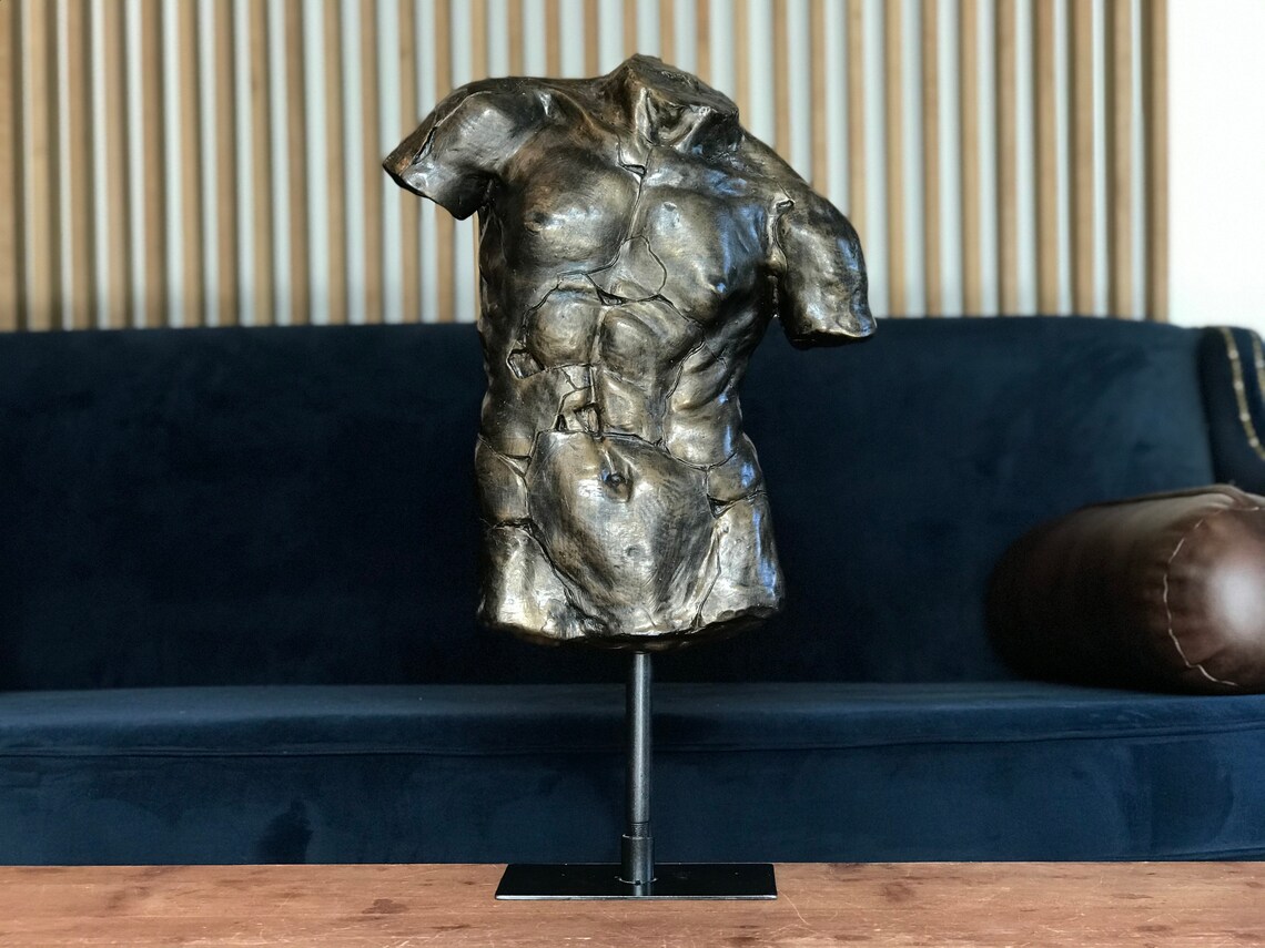 Large Black Greek Mythology Sculpture for Bedroom Greek - Etsy