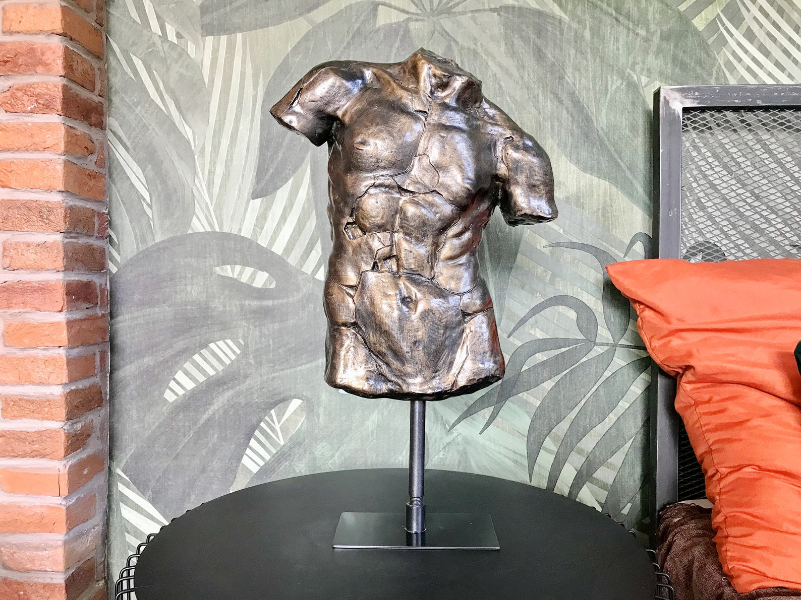 Large Black Greek Mythology Sculpture for Bedroom Greek - Etsy