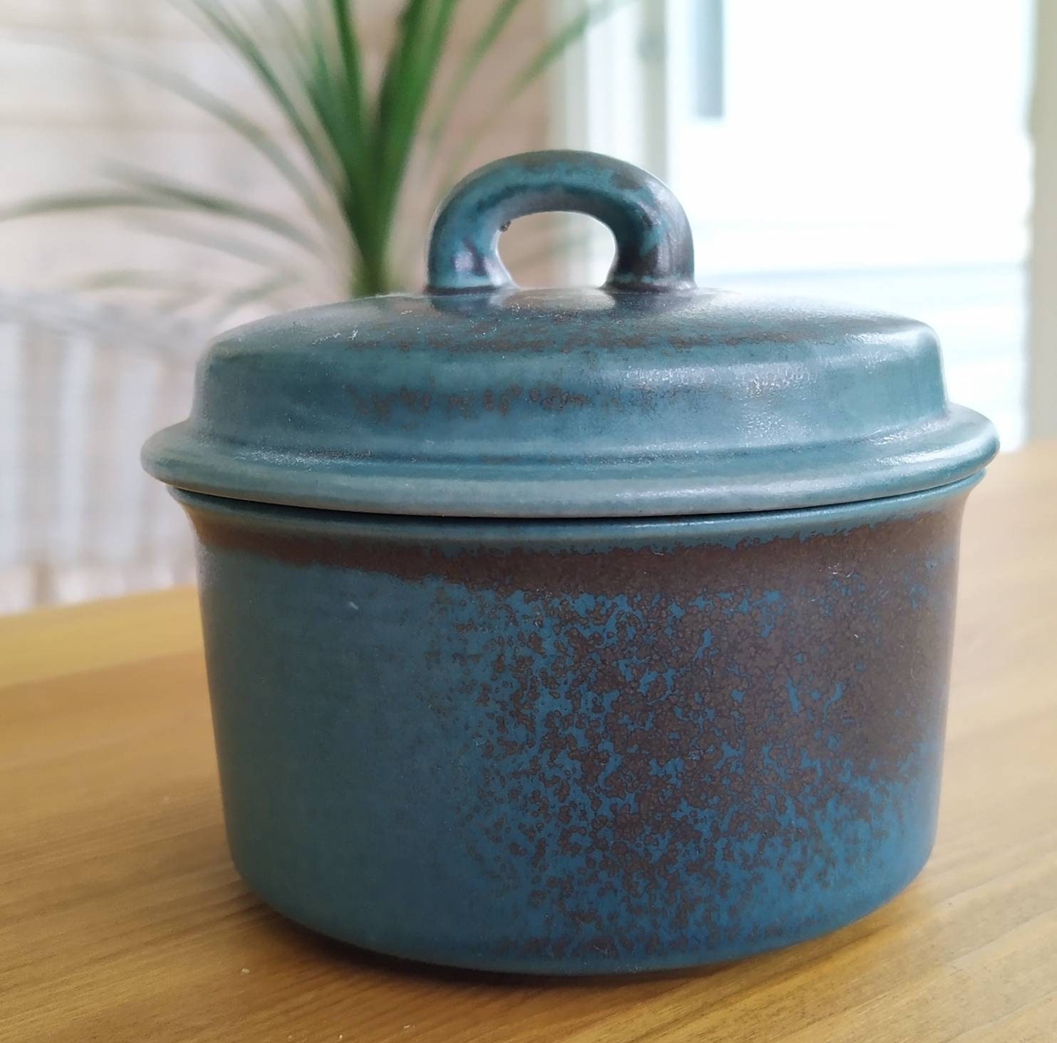 Arabia Finland Pottery Green Blue Ruska Box Ulla Procope - Etsy