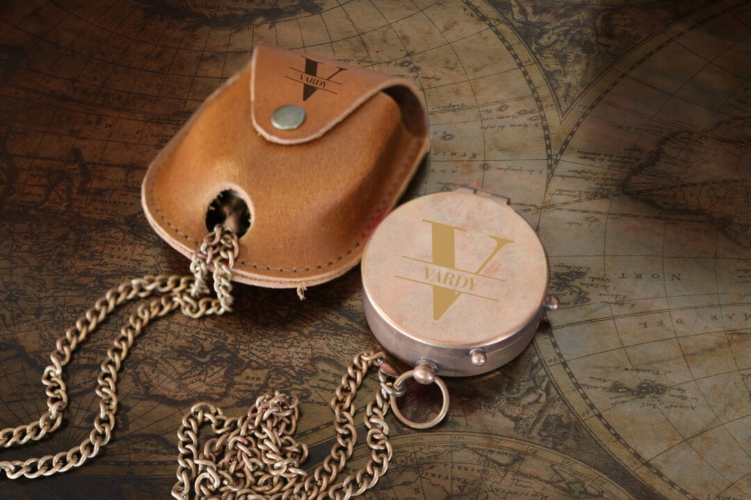Engraved Compass Groomsman Gifts ,personalized Compass, Functional ...