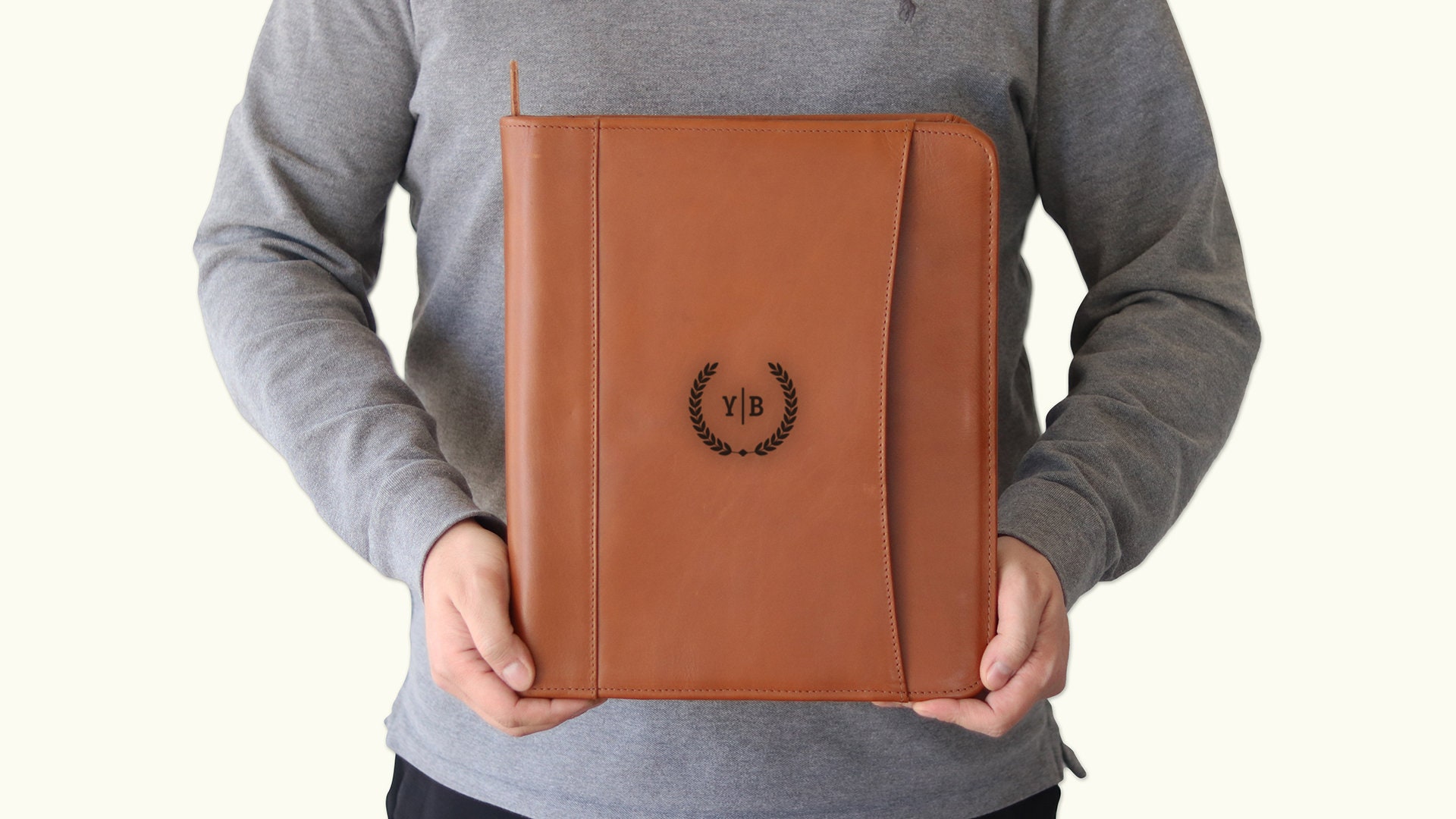 Leather Portfolio Leather Business Portfolio Engraved - Etsy
