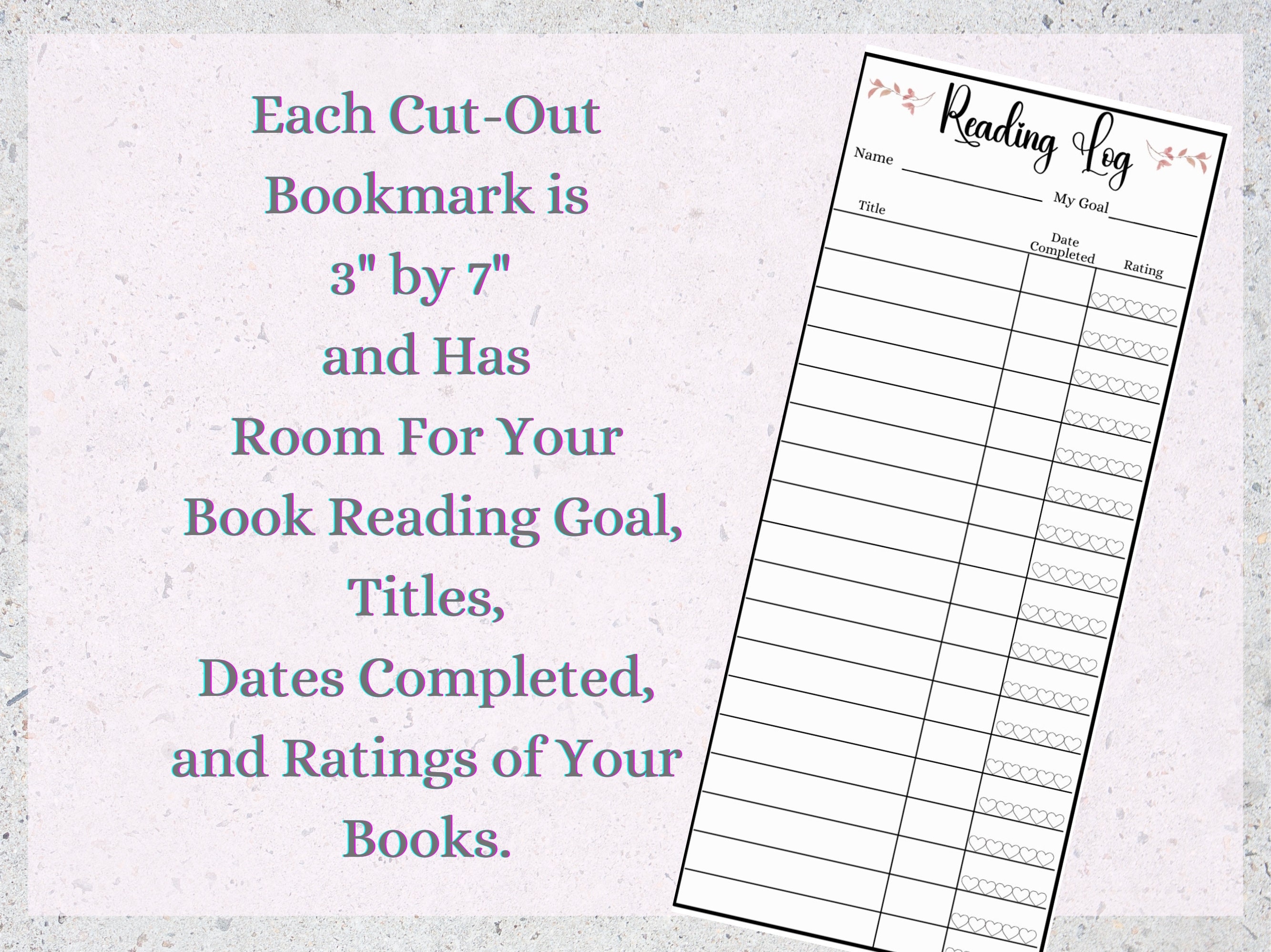Library Card Bookmarks That Make a Great Book Tracker & Reading List ...