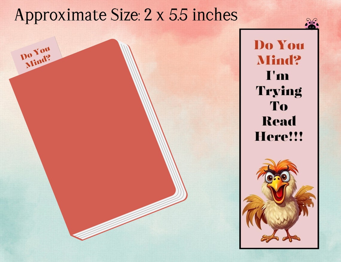 Printable Bookmarkscute Printable Bookmarks4 Crazy Chicken Bookmarks to ...