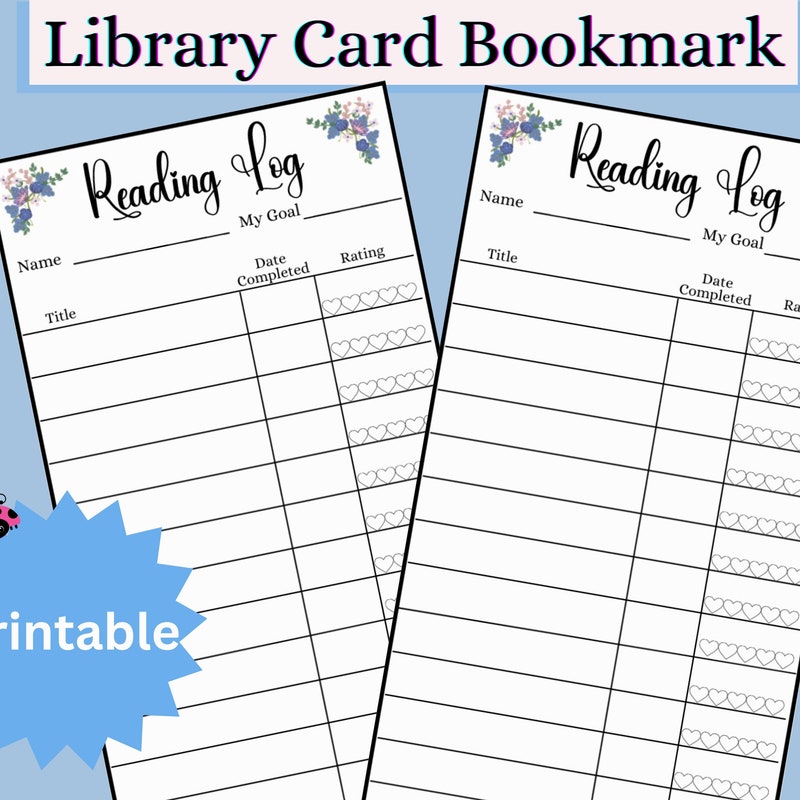 Library Card Place Cards - Etsy