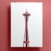 Seattle Space Needle Print - Architecture Poster - Seattle Washington ...