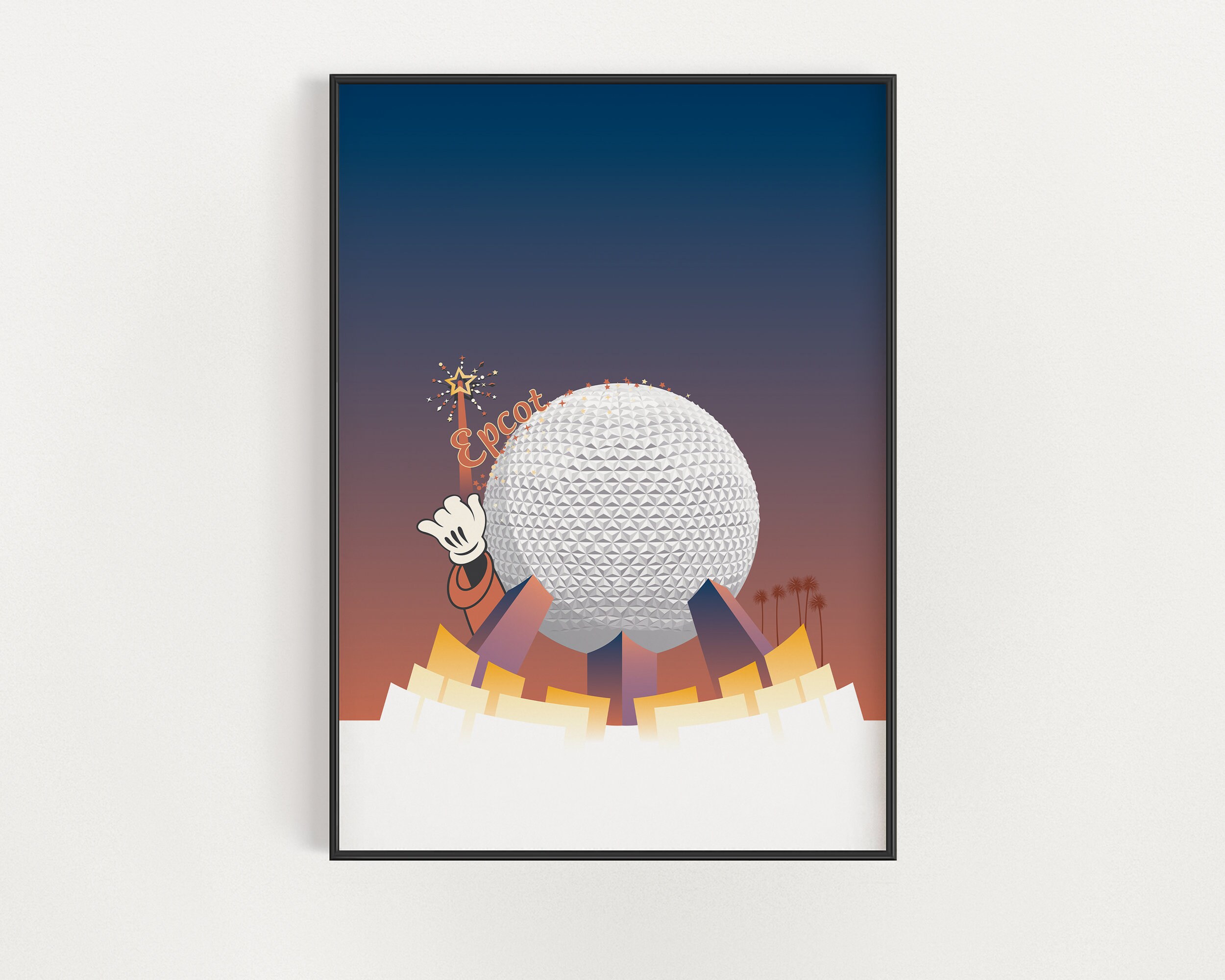 Art & Collectibles Minimalist Wall Art Buckminster Fuller Architecture ...