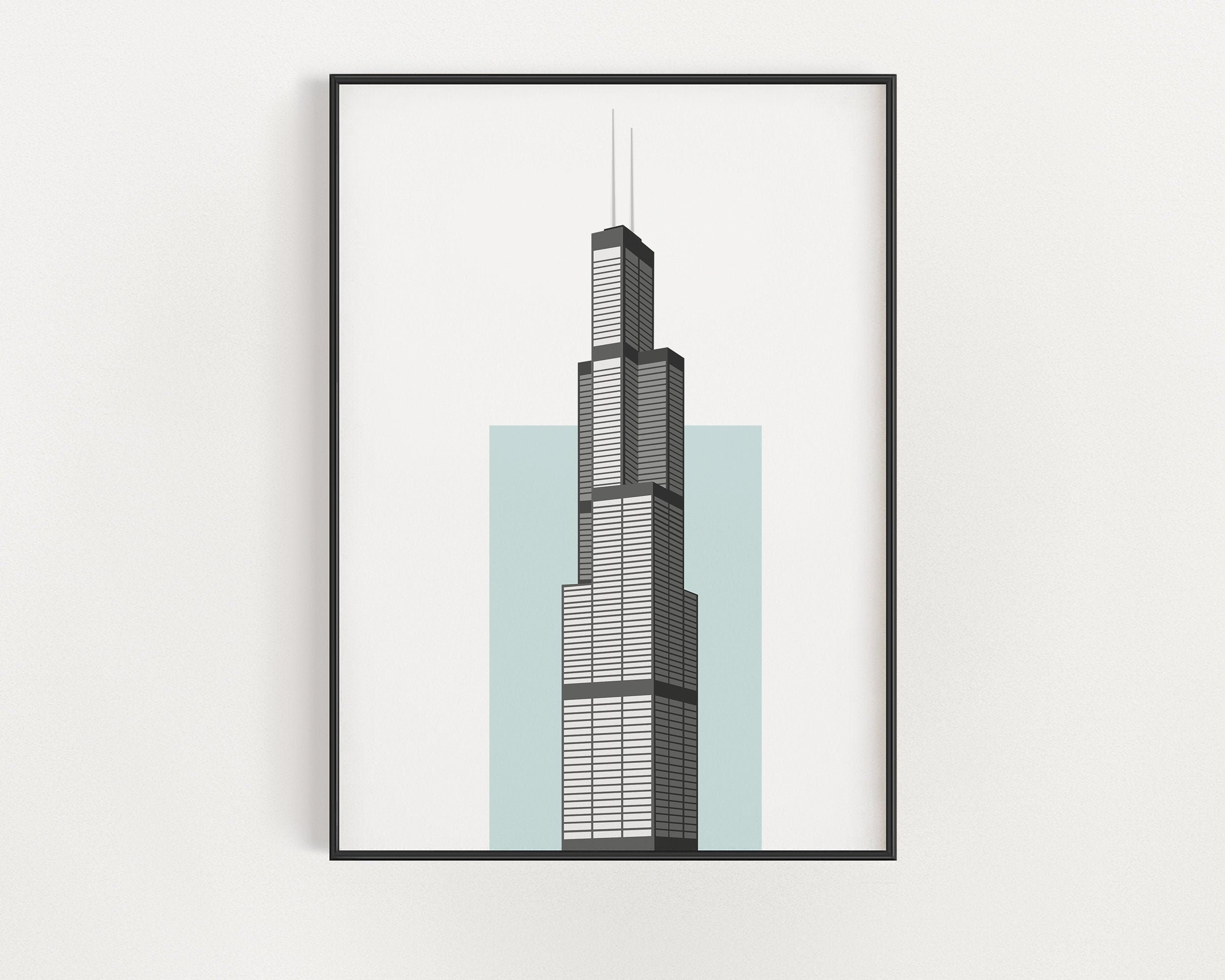 Sears Tower Drawing