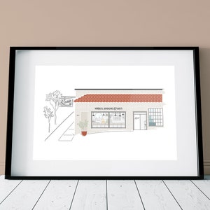 Rose's Noodles, Dumplings, & Sweet Shop Art Durham North Carolina Print ...