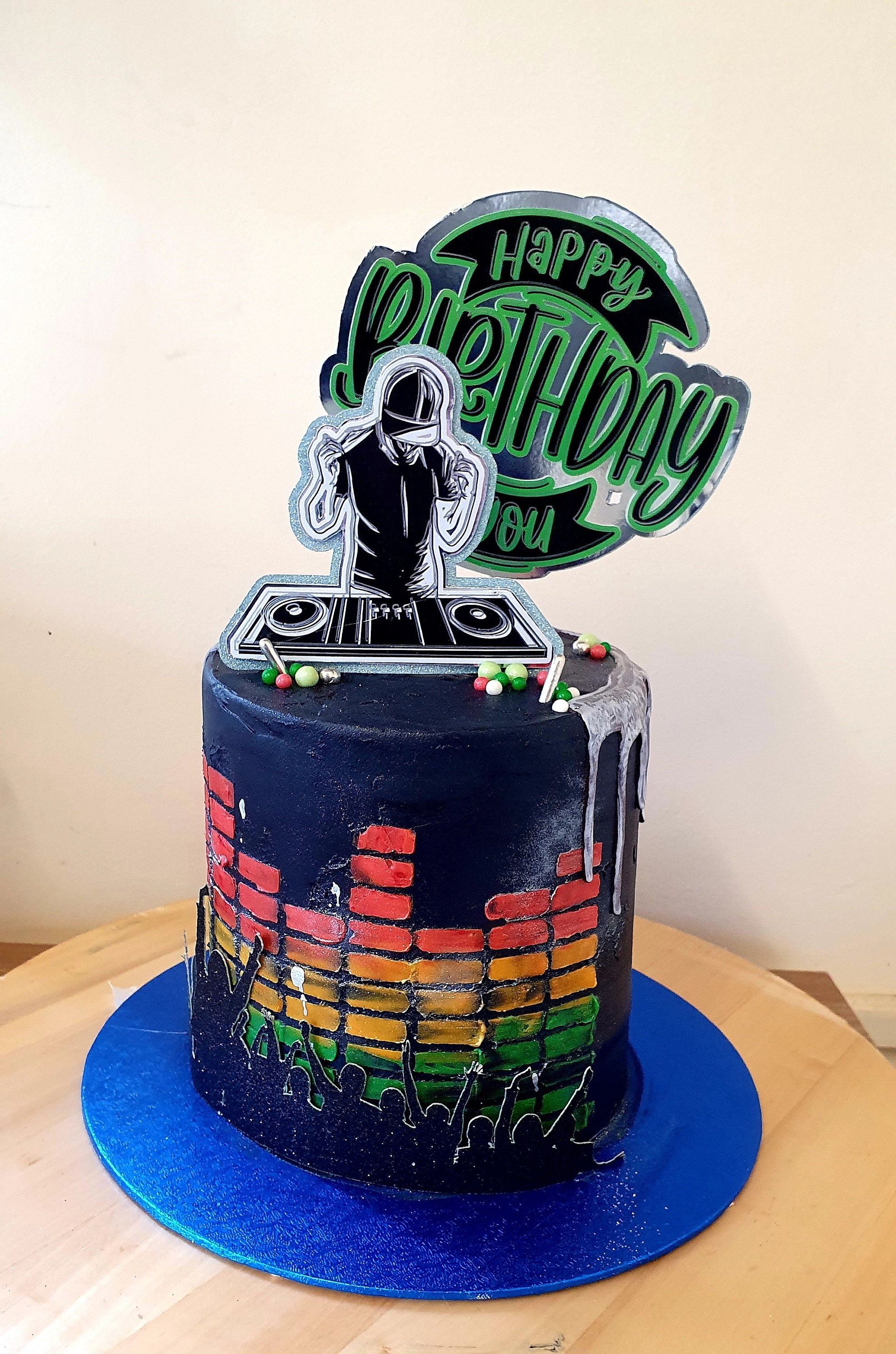 Dj Birthday Cake