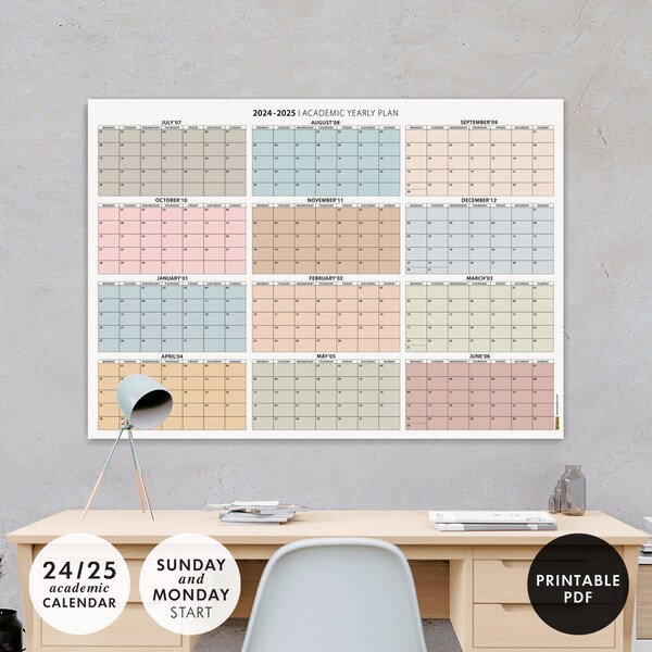 Printable July 2025 Calendar - Etsy