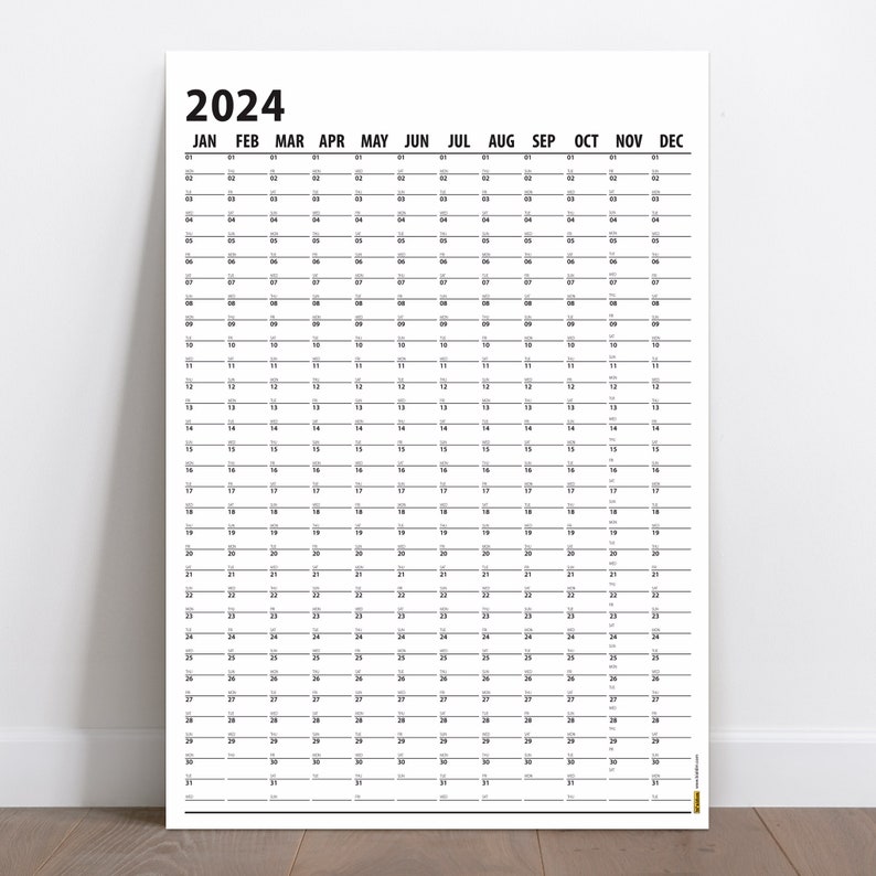 2025 Year Planner, Wall Planner, Family Calendar, School Full Year ...