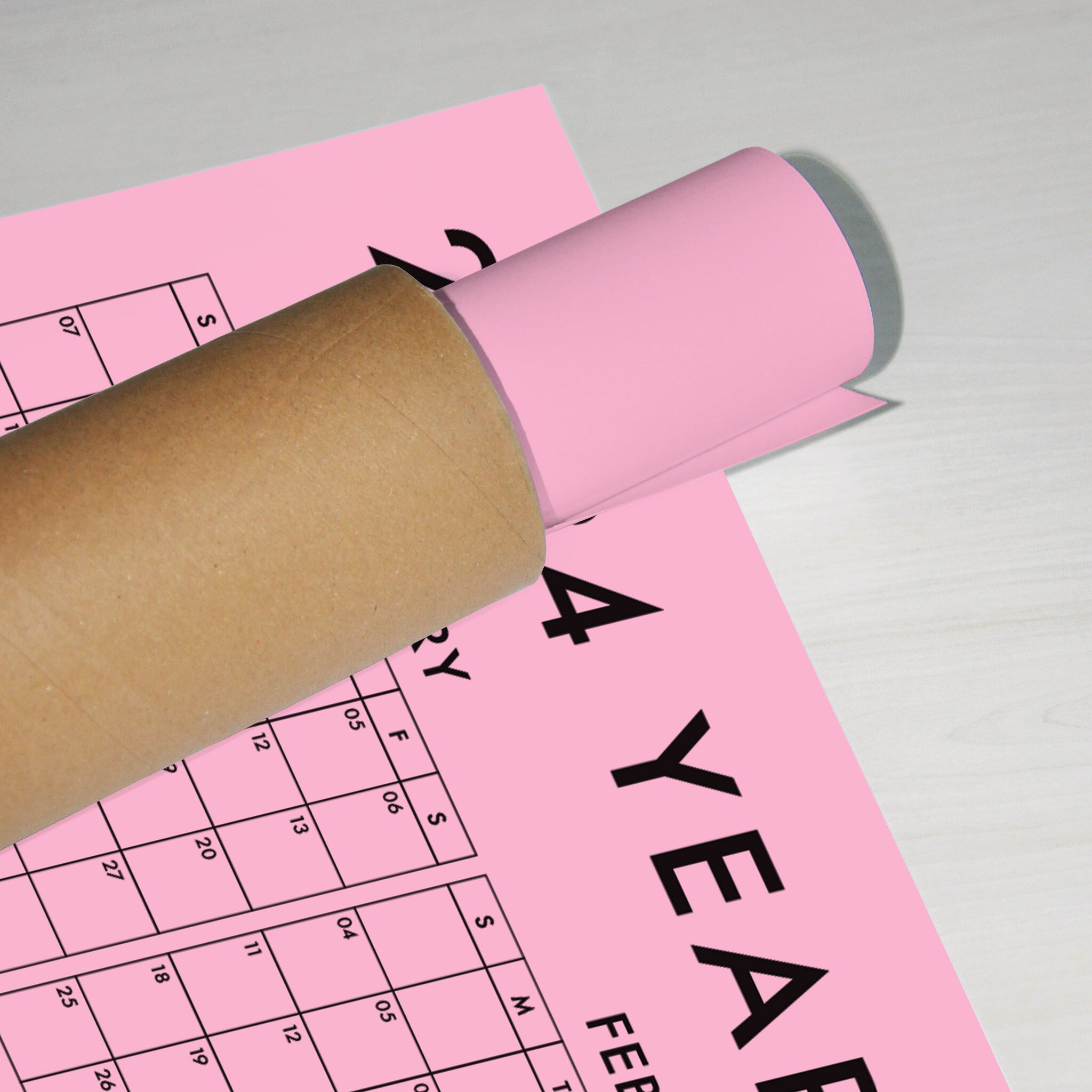 PINK Special Paper 2024 Wall Calendar Year Wall Planner - Etsy