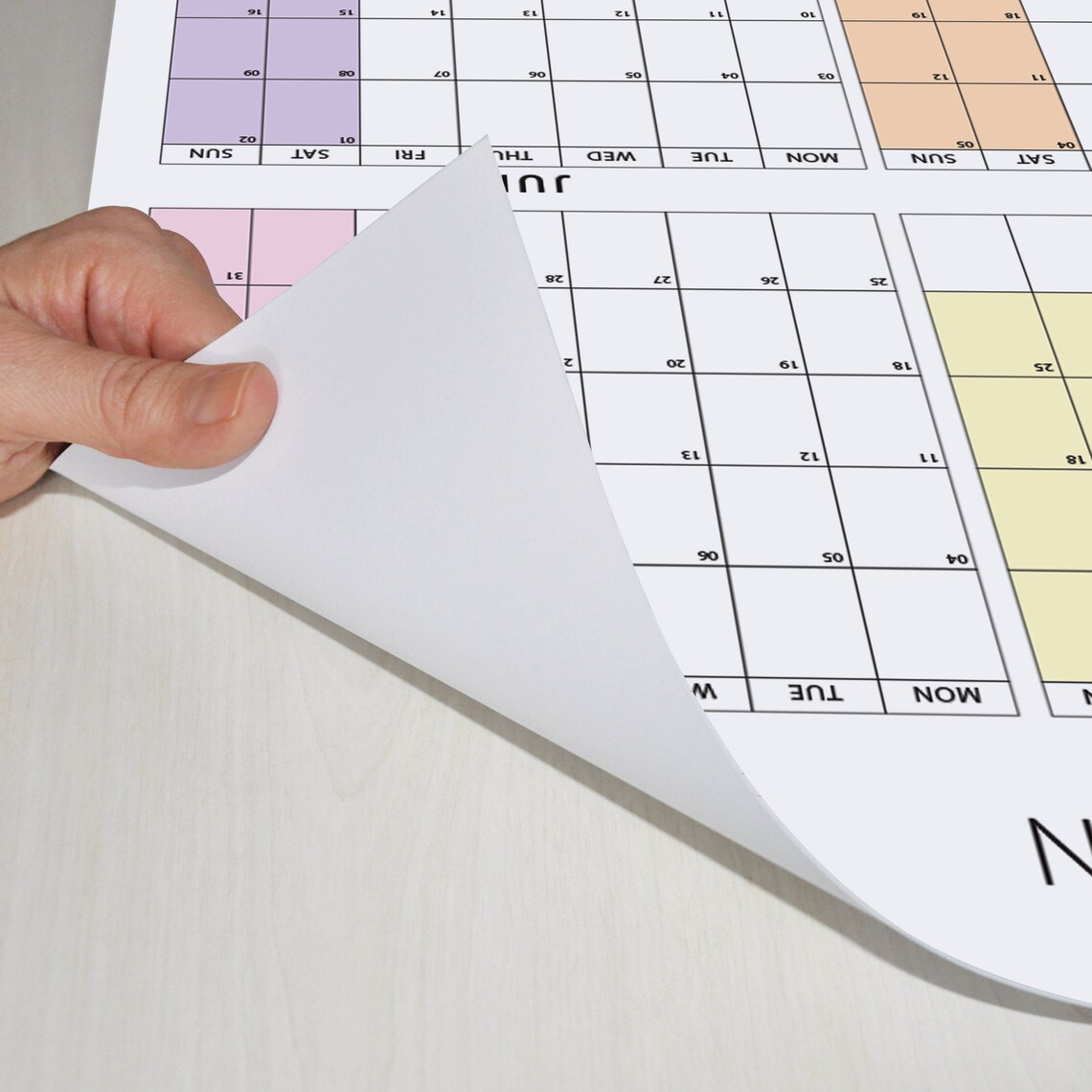 Printable 2024 Year Planner, Wall Planner, Family Calendar, School Full ...