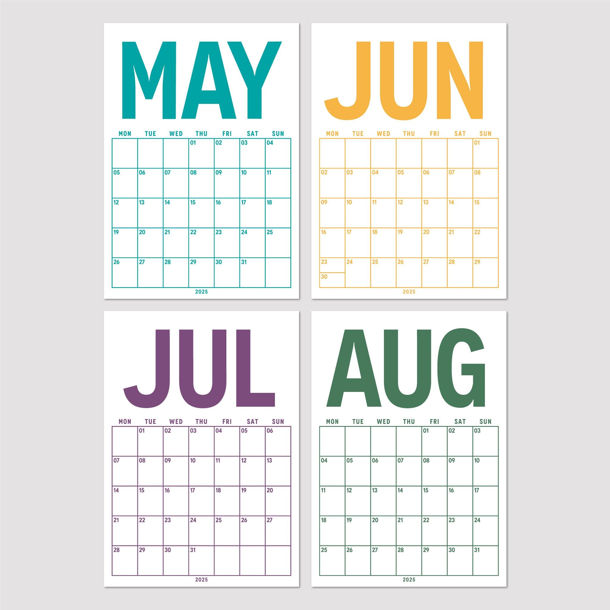 Boho 2026 Wall Calendar: Earthy Tones, Monthly Planner (A4, 33x48 Cm ...