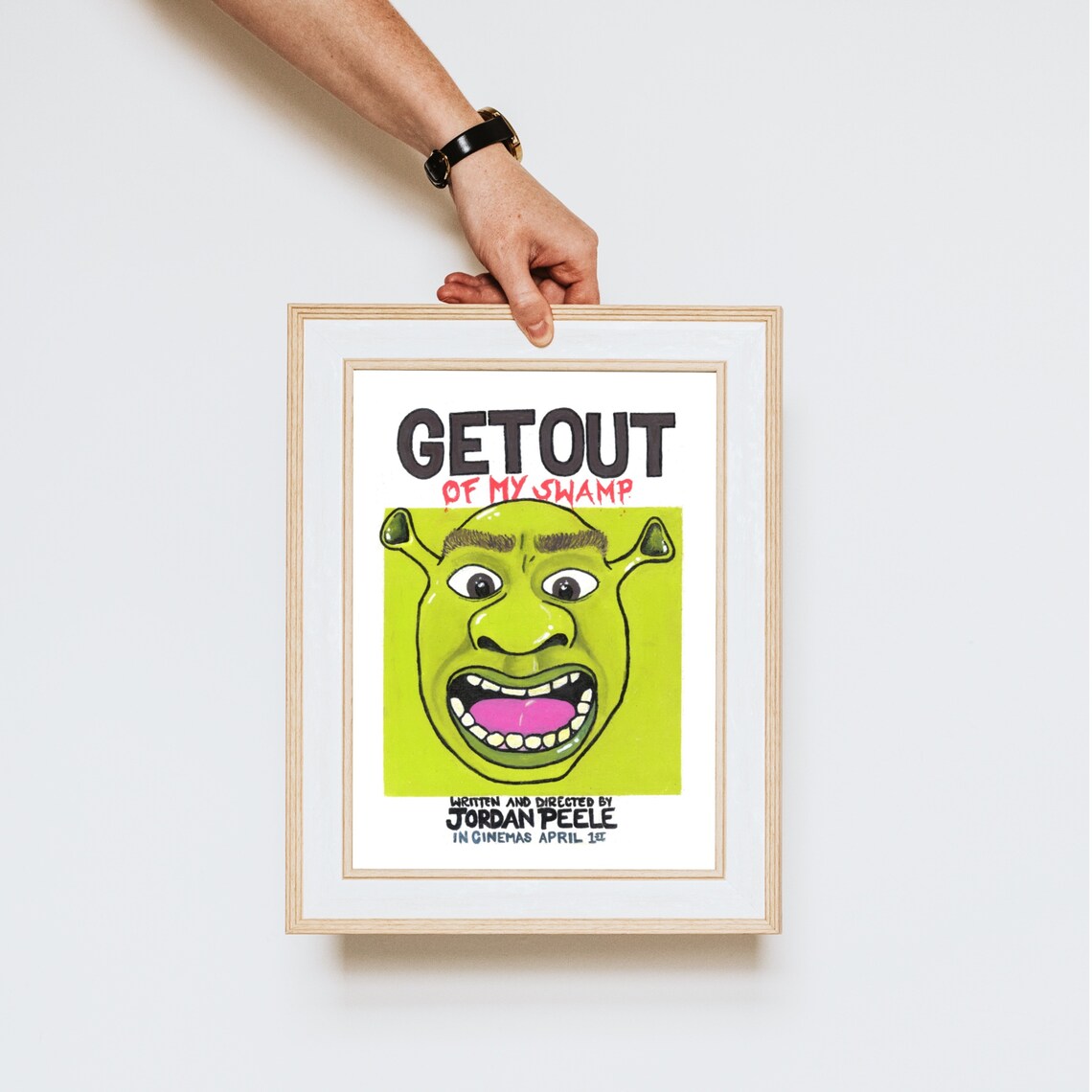 Shrek Get Out Poster Downloadable Art/printable Art - Etsy