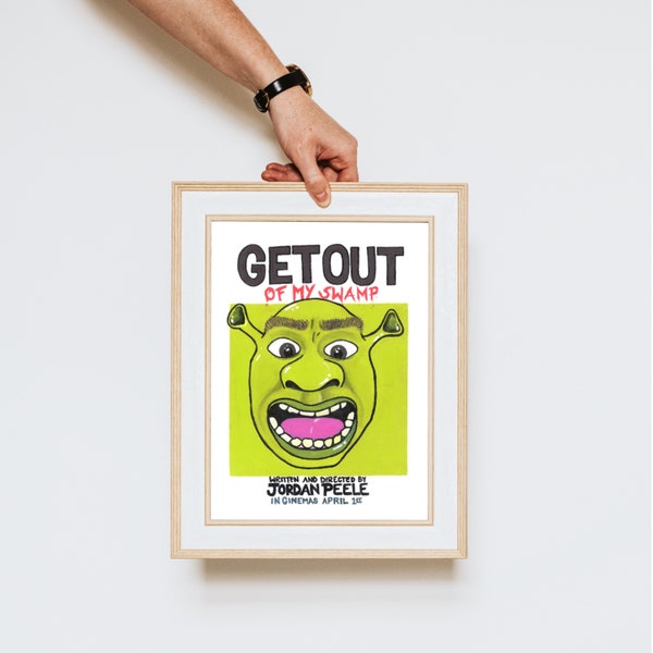 Shrek Movie Poster - Etsy
