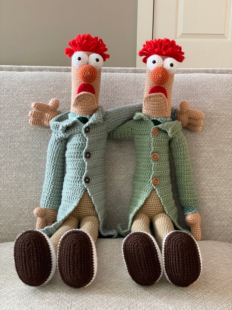 BEAKER from the Muppets PDF Pattern by Crochet-craftsman - Etsy