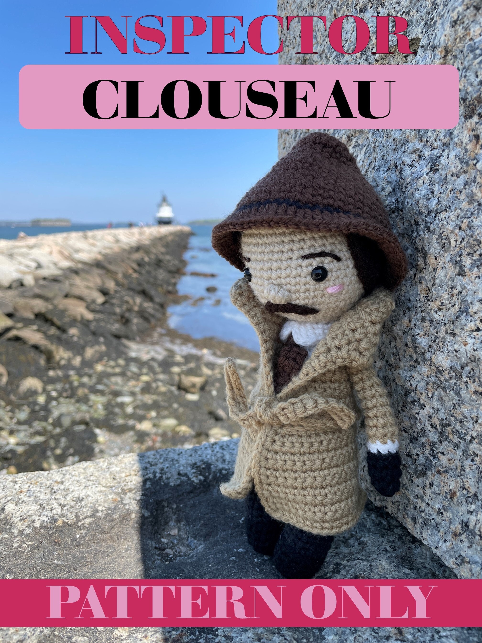INSPECTOR CLOUSEAU (from the Pink Panther) - PDF Pattern by Crochet ...