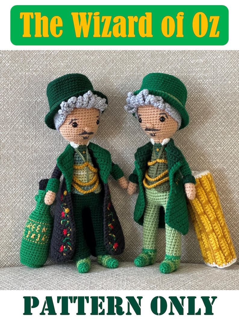 The Wizard of Oz - PDF Pattern by Crochet-craftsman - Etsy