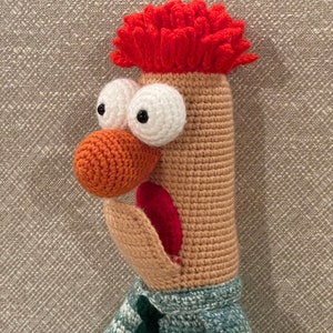 BEAKER (from the Muppets) - PDF Pattern by Crochet-craftsman - Etsy